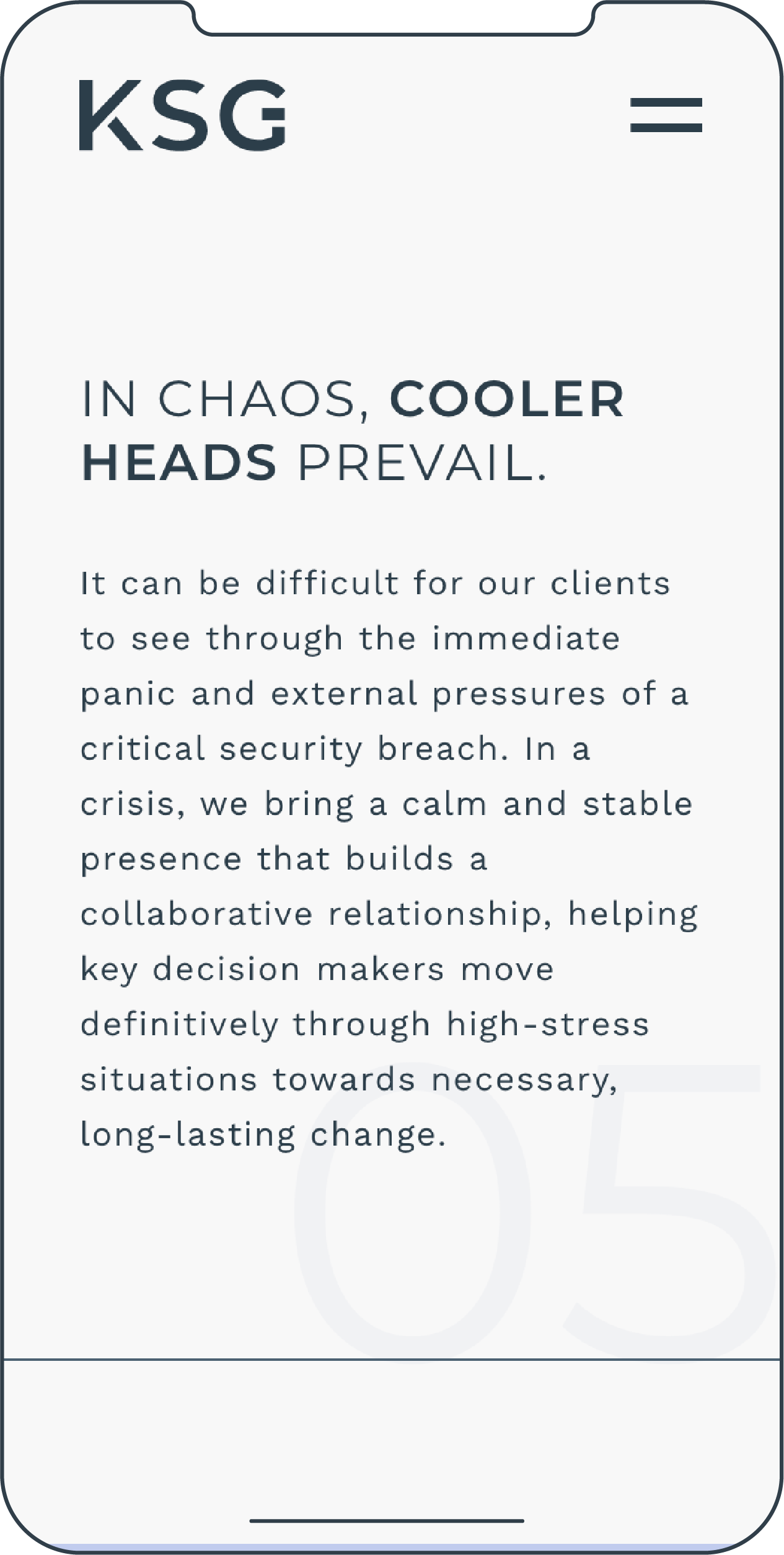 Our Work: Krebs Stamos Group | Astute Communications